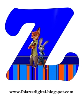 Alfabeto de Zootopia. - Oh my Alfabetos!