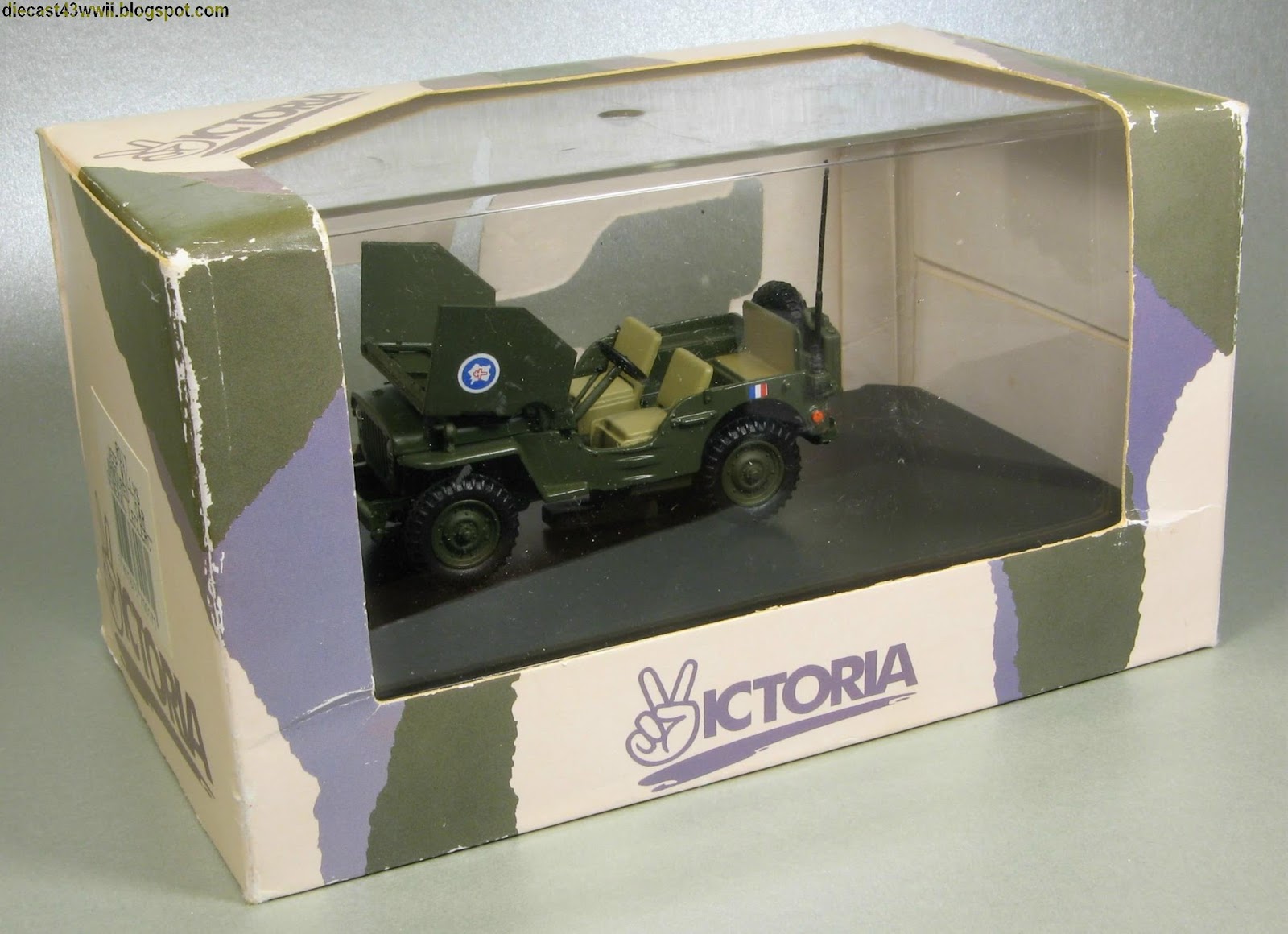 Military scale models: Jeep Willys Armoured Car. Victoria