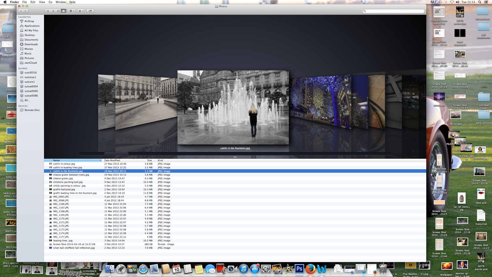 Unit 31 - Photography for Media Products: Photo evidence