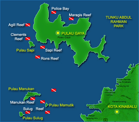 Percutian ke Sabah : Melihat Kecantikan Pulau Sapi dan Pulau Manukan