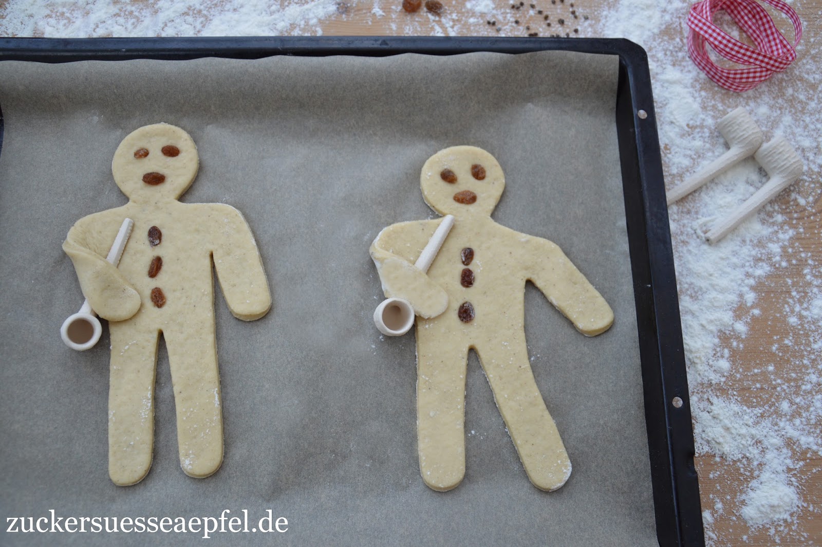 Ein leckeres Rezept für Weckmänner und Stutenkerle | ♥ Zuckersüße Äpfel ...