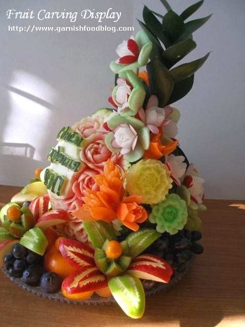 GarnishFoodBlog - Fruit Carving Arrangements and Food Garnishes: Fruit ...