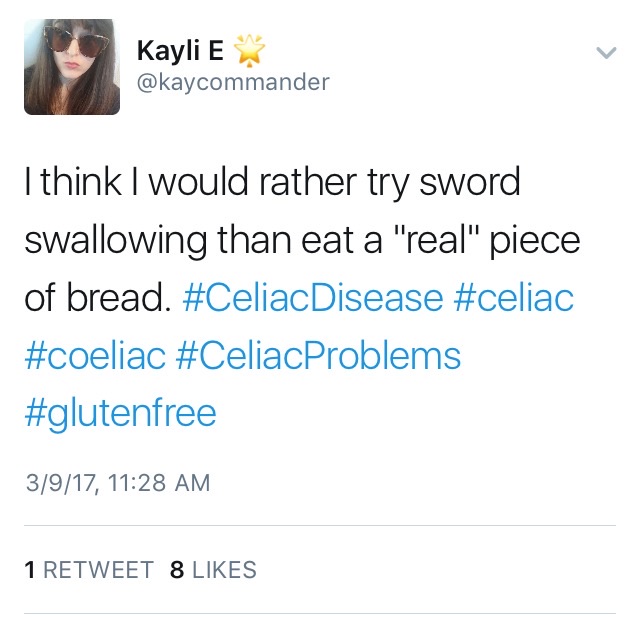 18 Hilariously Accurate Tweets about Life with Celiac Disease