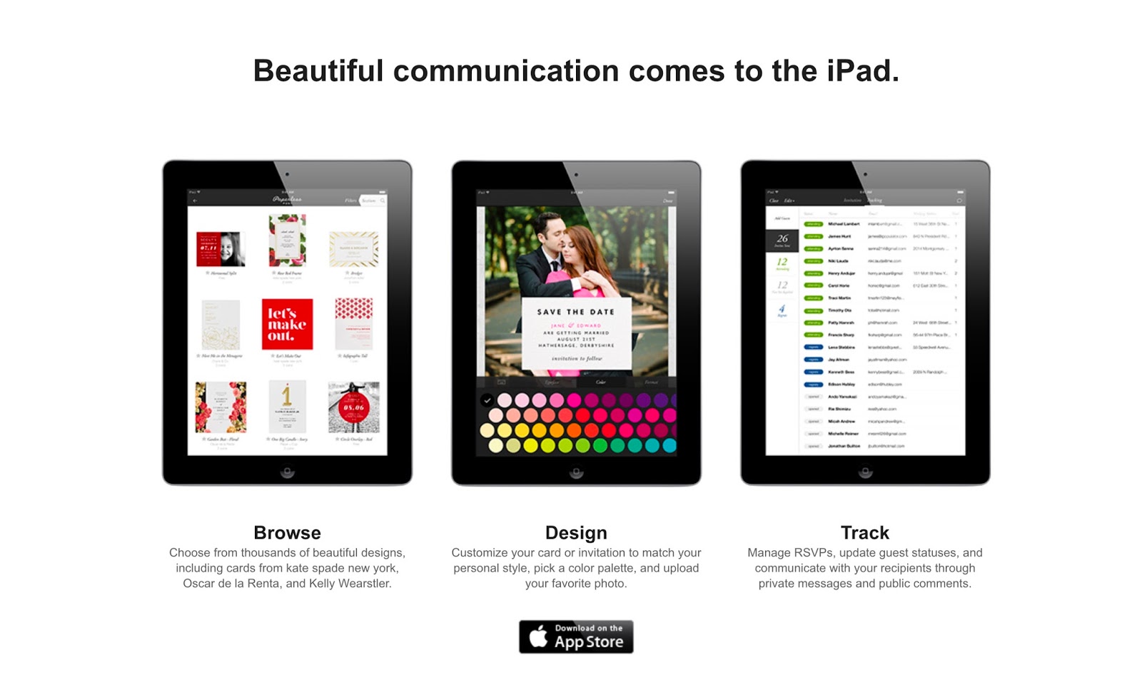 The Paperless Post: E-card Service (Review and Demo) - Common Sense ...