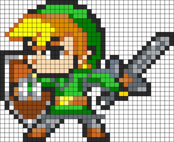 Crafttacular: Legend of Zelda Graph C2C Lap Blanket