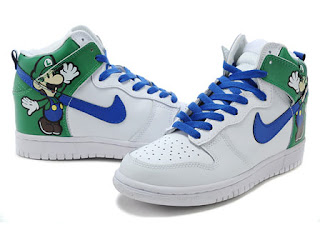 King Koopa Bowser Shoes Super Mario Bros Nike Dunks High | Nike Sb Dunk ...