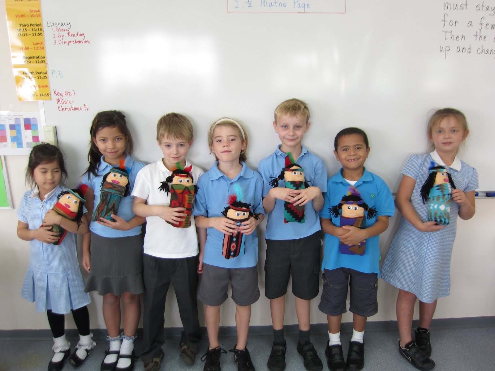 News @ Tabuk Primary School: The Year Twos Make Native American Papoose ...