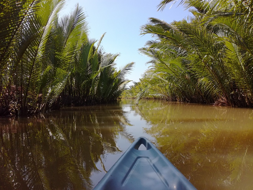 Cambodge (jour 12) - Kayak dans la cathédrale verte de Kampot - 1 année ...