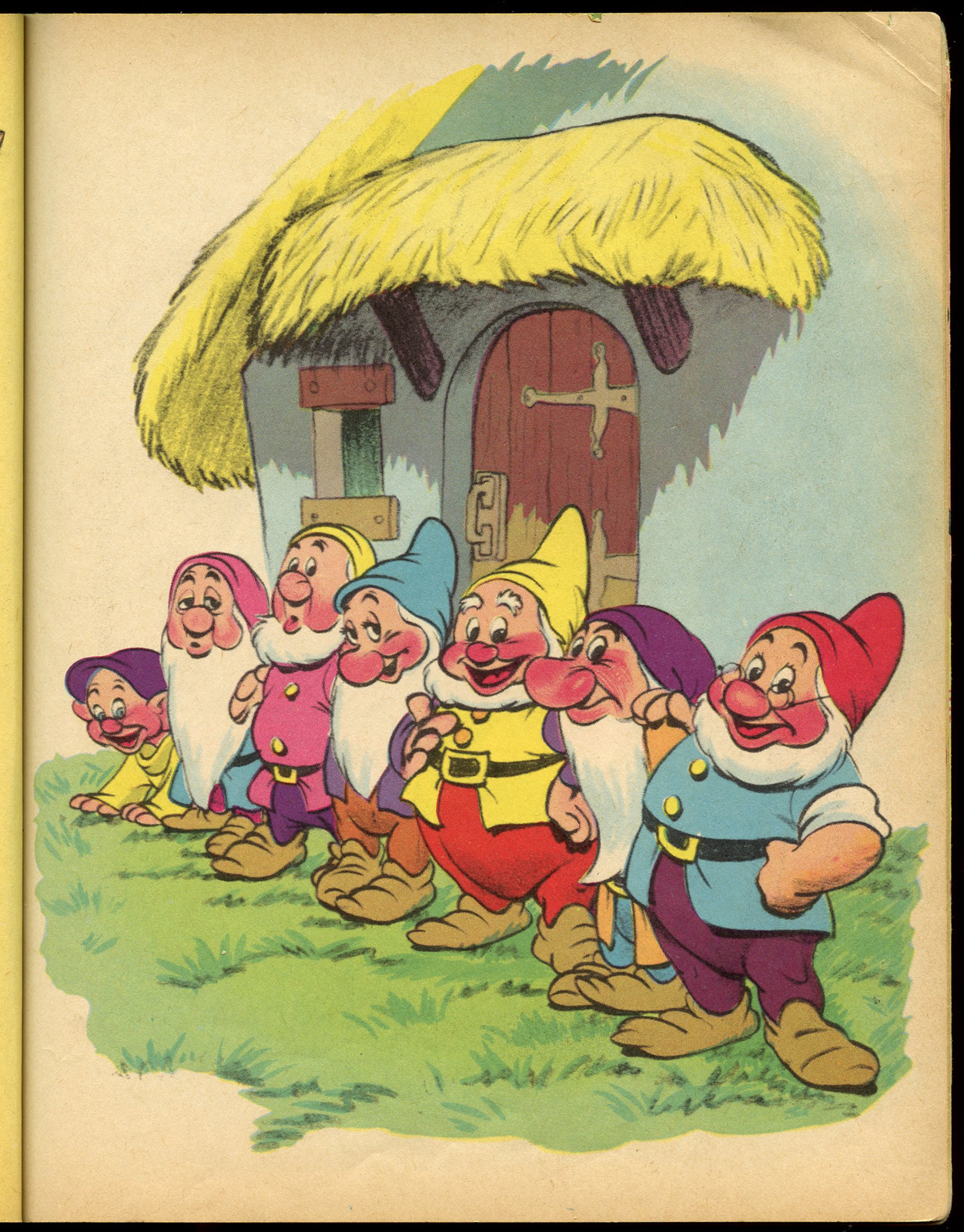 Filmic Light - Snow White Archive: 1948/52 "Seven Dwarfs" Book from ...