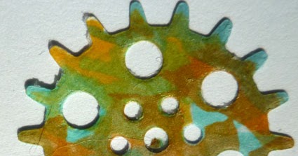 Julye B's crafts: Rusted cogs