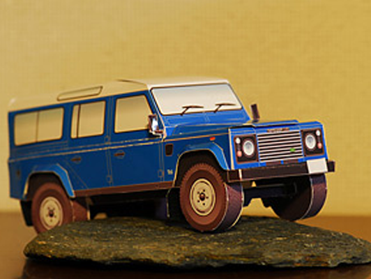 Land Rover 110Tdi ~ PAPERCRAFT DO NERD