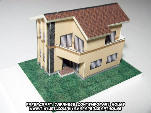 Ninjatoes Papercraft Weblog Dl Build Free Cute Papercraft House ...