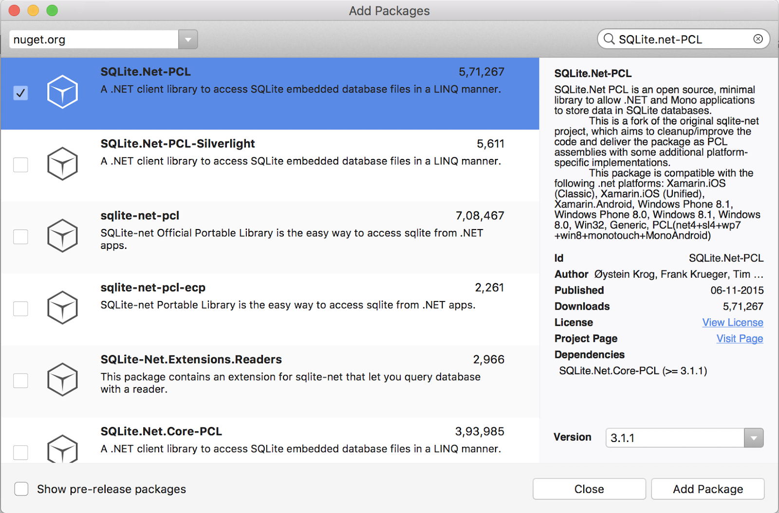 After That Above Package Will Add To Your Xamarin Pcl Project Like Below