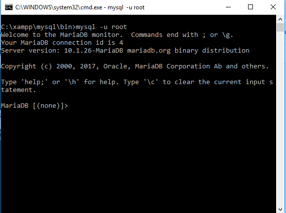 Cara Mudah Masuk Database MySQL dengan CMD - ifdsyaifuddin