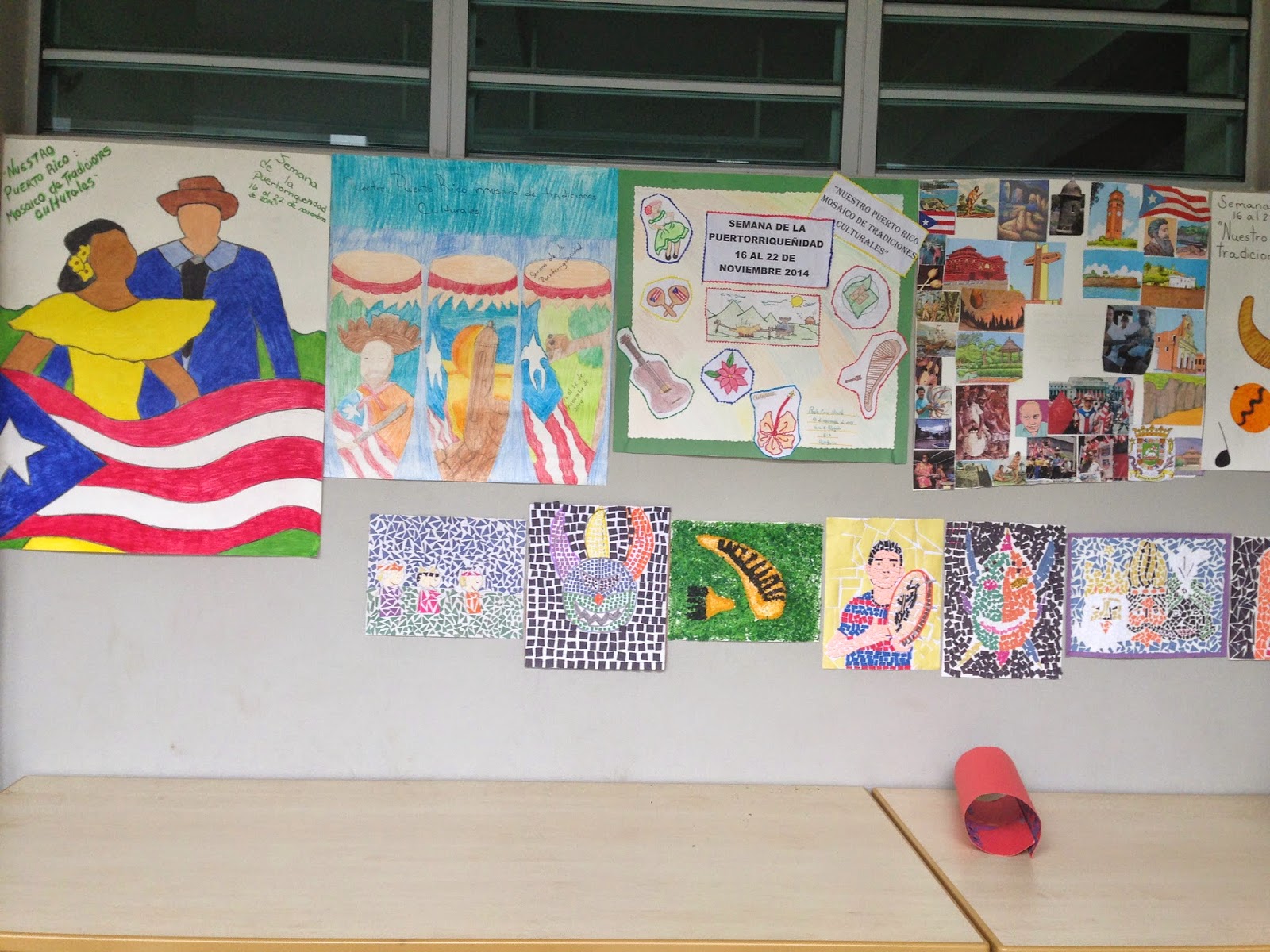Biblioteca de la Escuela Alfredo Dorrington: Semana de la Puertorriqueñidad