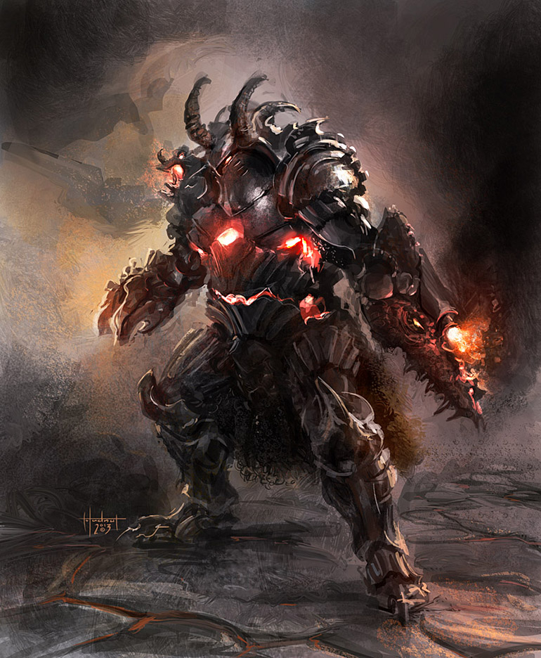 David Hudnut Story Works: Death Knight from Hell