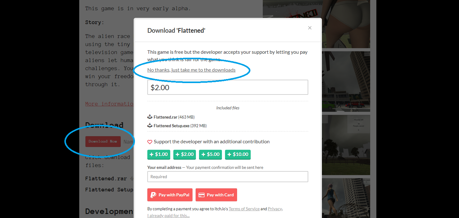 『Flattened』街を踏みつぶす美男美女の巨人から逃げるフリーゲーム！|多趣味のつらつらブログ