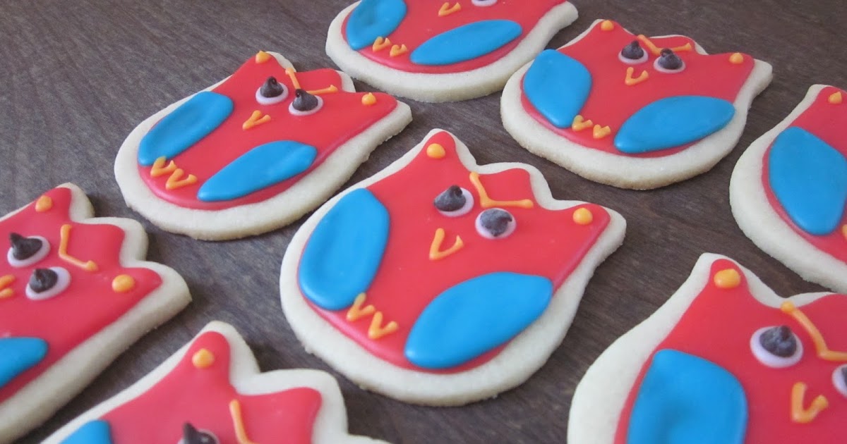 OWL SUGAR COOKIES - Sweet Gee Treats