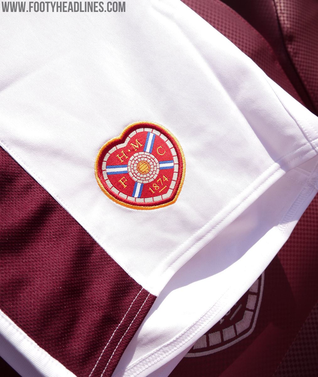 Hearts 20-21 Home Kit Released - Footy Headlines
