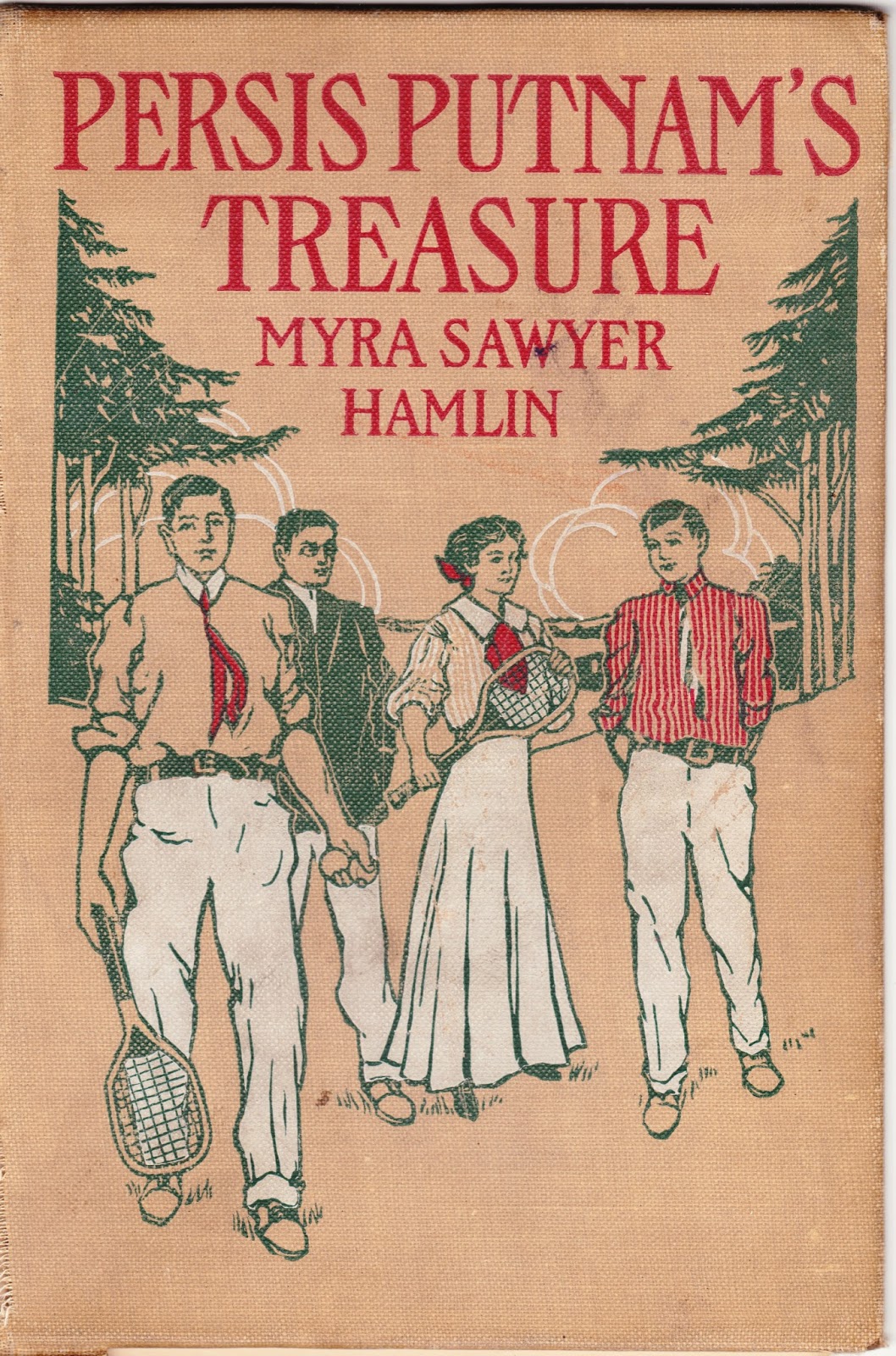 Papergreat: 108-year-old book cover: "Persis Putnam's Treasure"