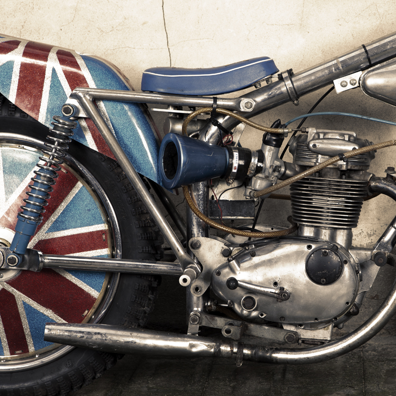 Denis Boussard: 250 BSA GRASSTRACK (BROOKLANDS-CLASSIC)