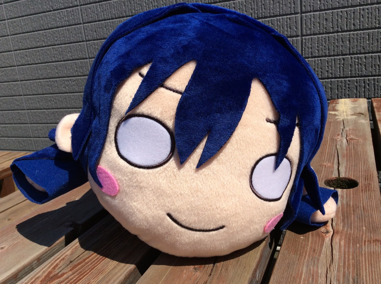 Addicted to FIGURES: 【プライズレビュー】ラブライブ！ ハイパージャンボ寝そべりぬいぐるみ(HJNN)園田海未【セガプライズ】