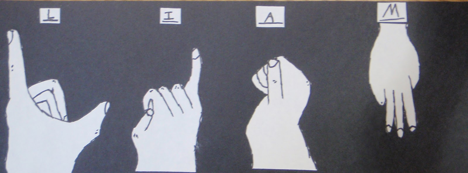Fayston Elementary Art: Sign Language Hands