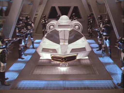 Tamerlane's Thoughts: Spaceballs Mercedes 2001SEL spaceship