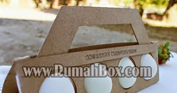 Kemasan Telur Unik ~ Rumah Box