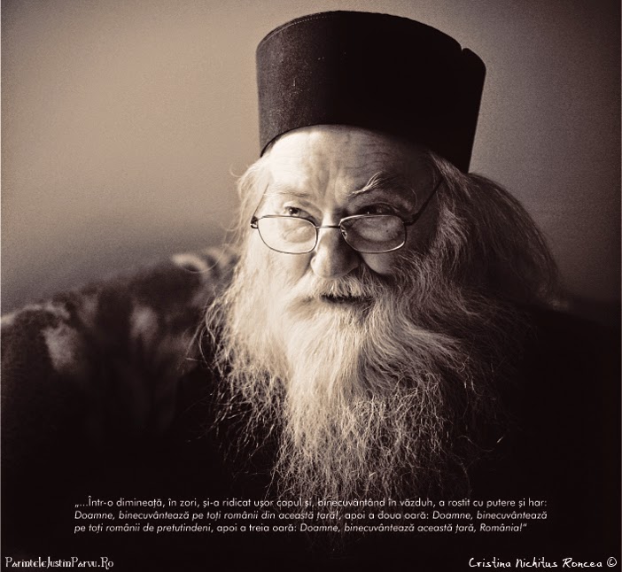 Român Ortodox în Franța: Cuvinte de duh alese de la Parintele Justin Parvu
