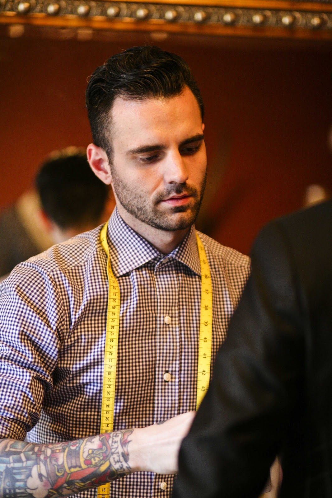 Street Gazing: The art of tailoring... Aaron Pierce of Commonwealth Proper.