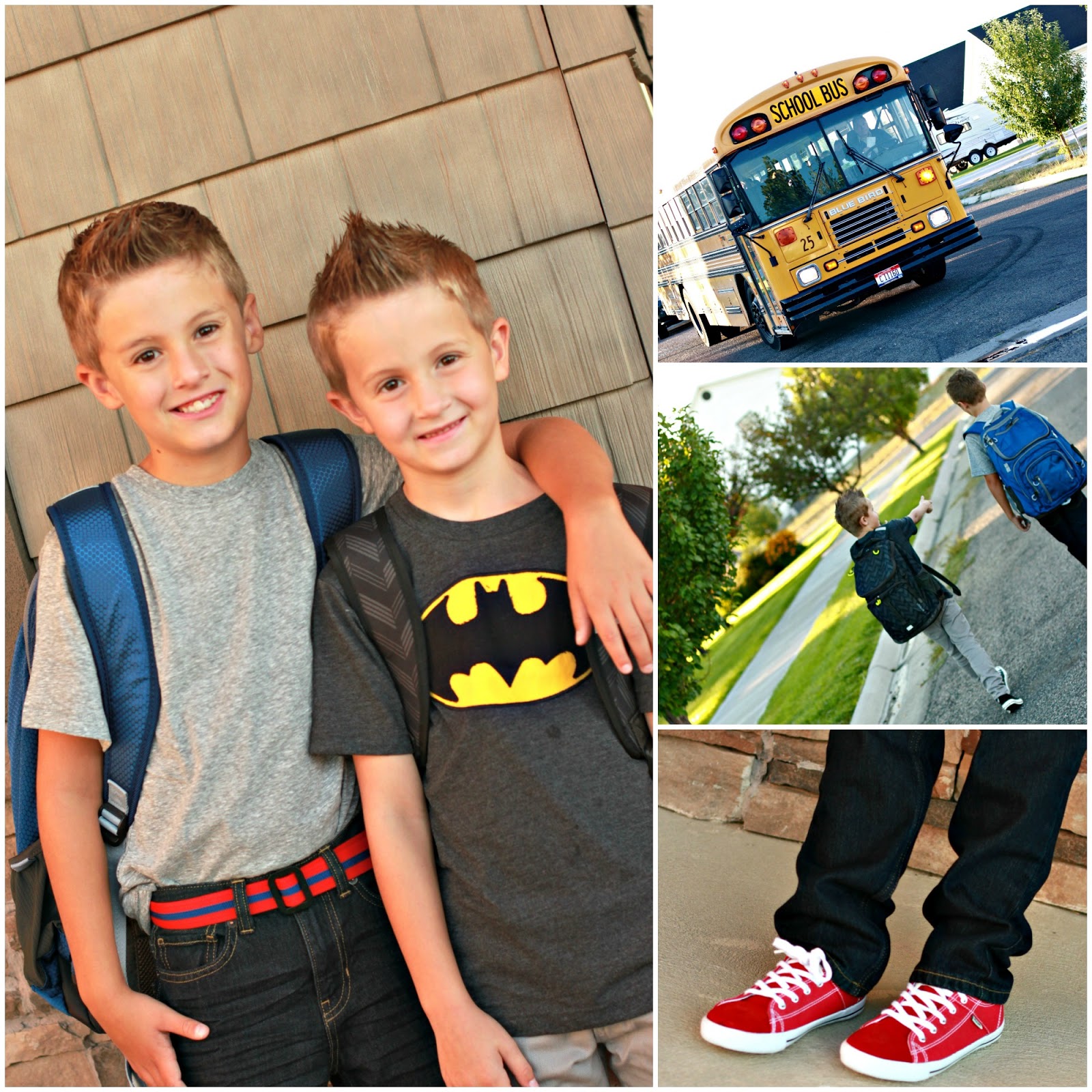 Larissa Another Day: First Day of School and Duck Tape Grade Numbers