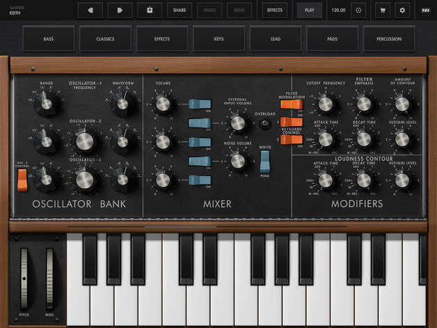 MATRIXSYNTH: Moog Introduces MINIMOOG MODEL D App for iOS