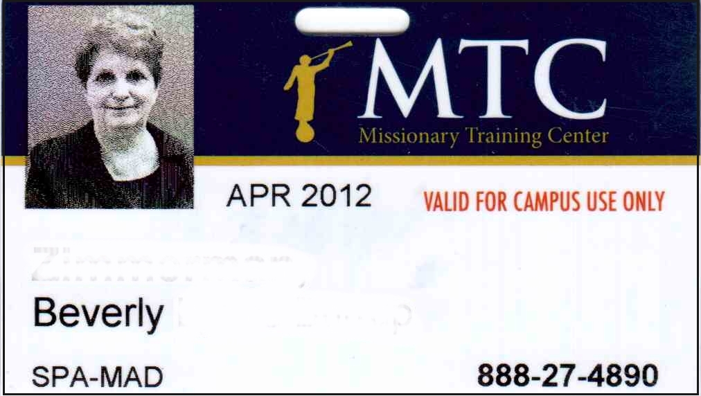 LDS Missionary Couple in the Madrid Spain Temple: Last Day at the MTC