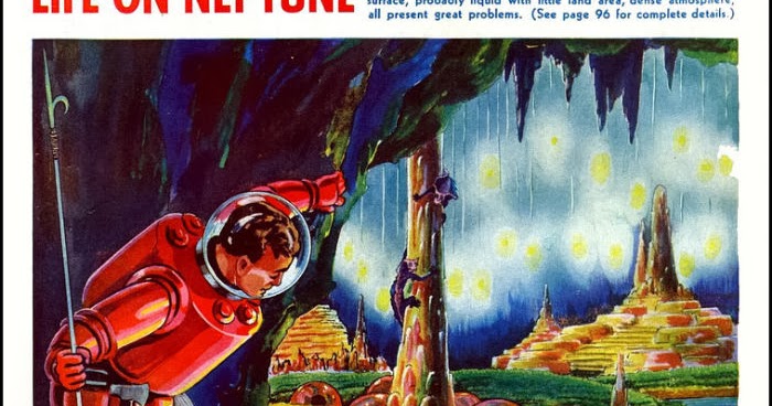 THE BOOK OF ALIENS: FRANK R.PAUL'S NEPTUNIANS / REPTILE MEN FROM NEPTUNE