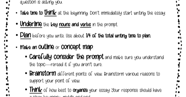 Linda Ricci: Tips for Timed Writing Assessment
