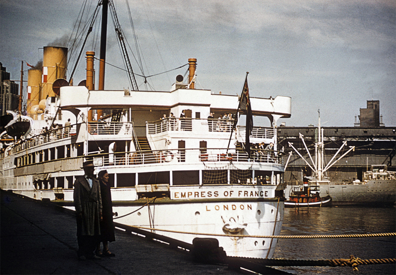 Jane Sampson Photo Blog: Empress of France 1956