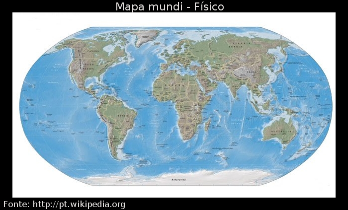 GEOGRAFIA DO MUNDO: MAPAS