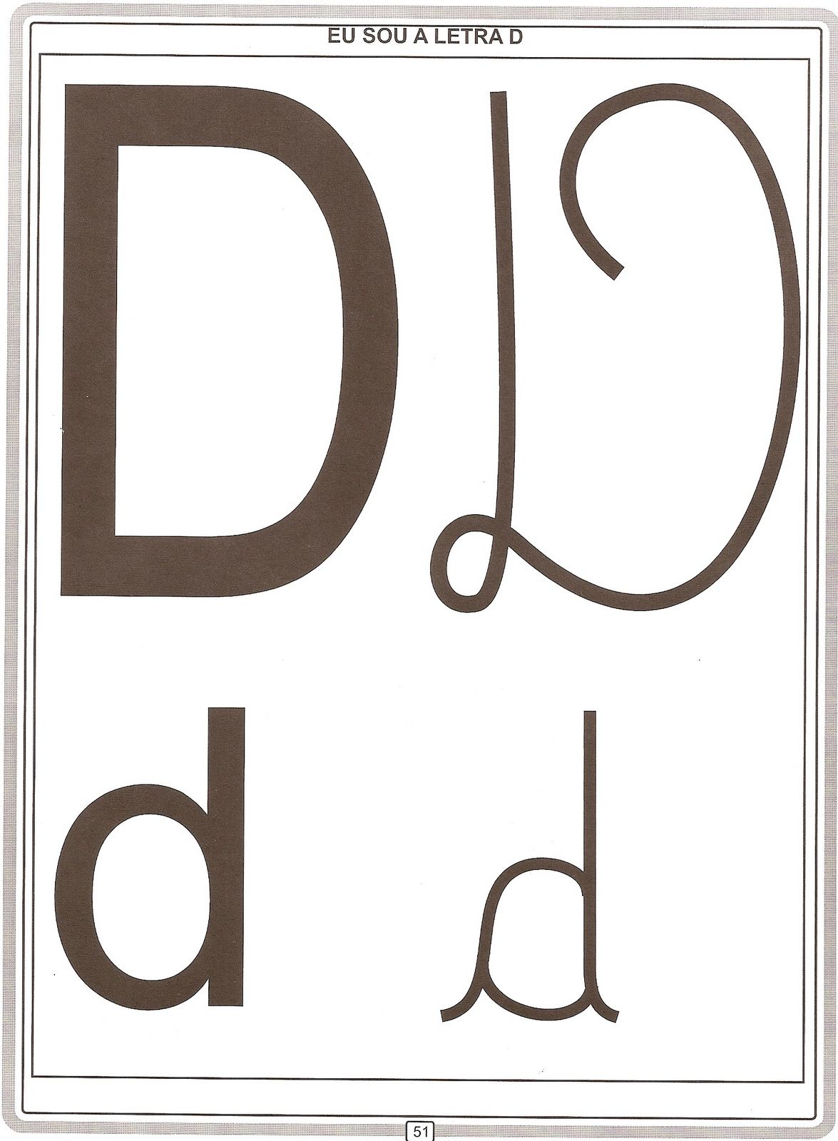 Blog Jonathan Cruz: Alfabeto com os 4 tipos de letras