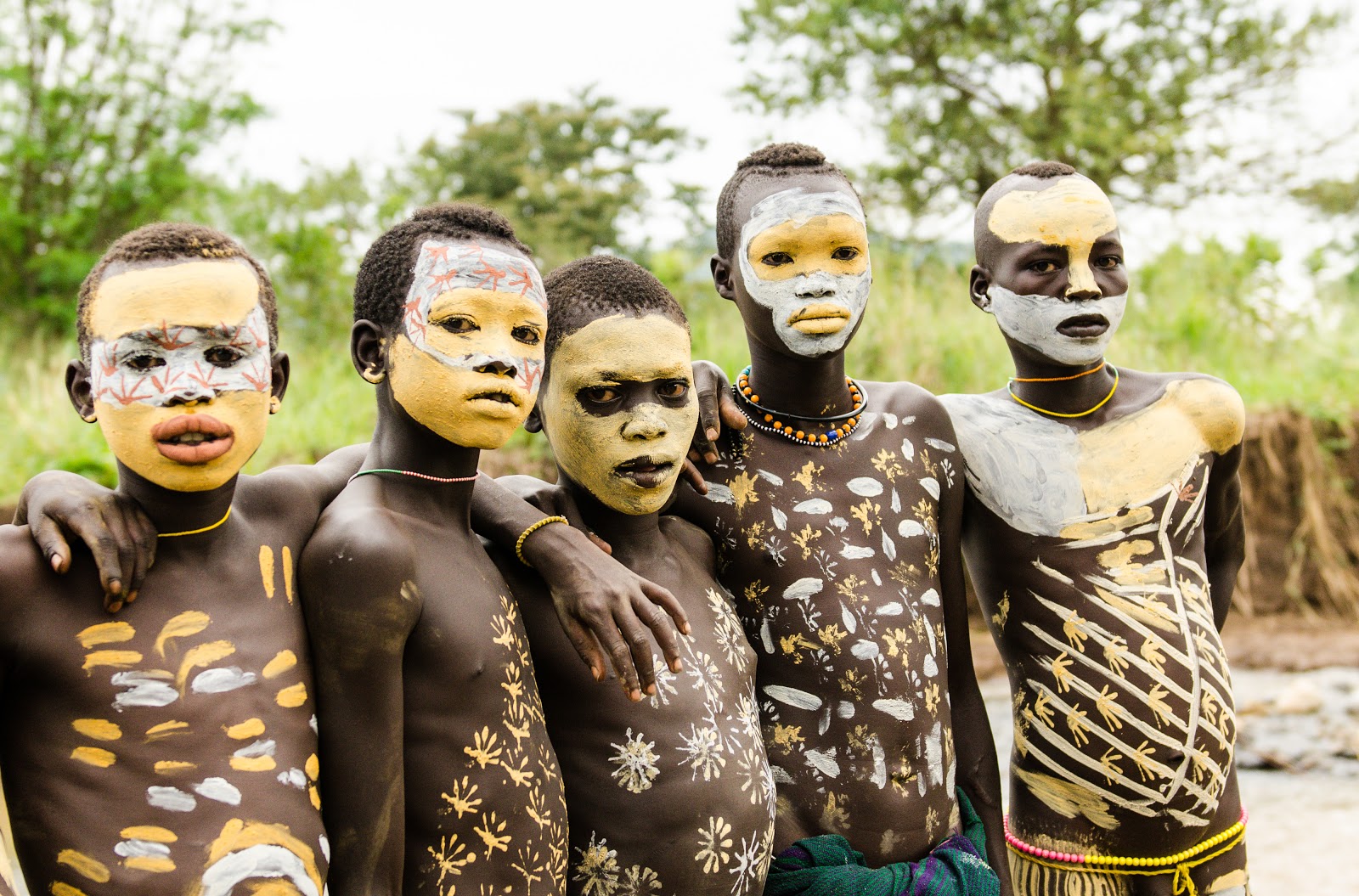 photoscope: Omo Valley: Surma Tribe Body Fashion