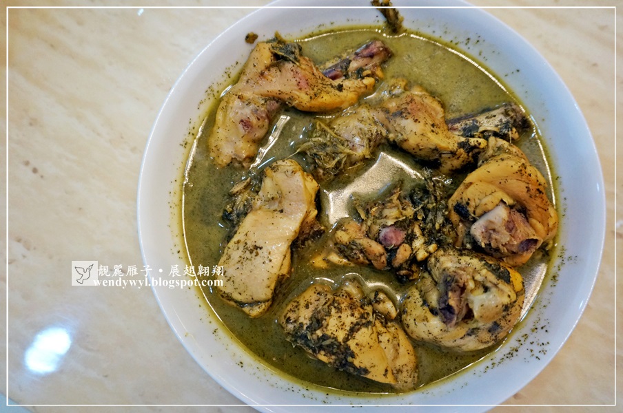 靚麗雁子•展翅翺翔: 下廚記... (63) # 益母草酒雞 Kacang Ma 酒雞