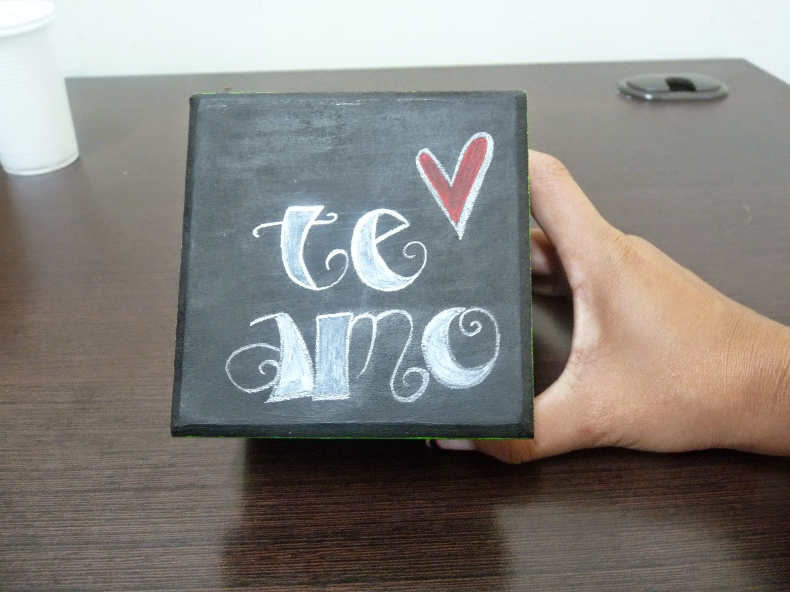 caligrafia, arte y diseño: Decorando cajas con letras movie start