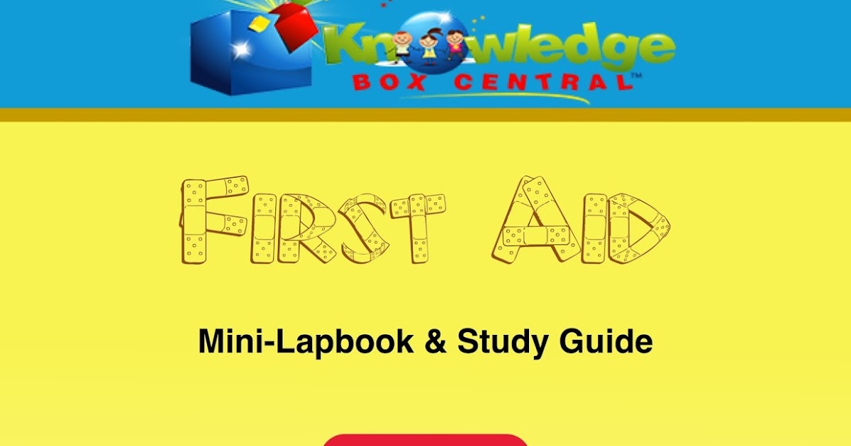 Amazing By Design: First Aid Mini-Lapbook FREEBIE!