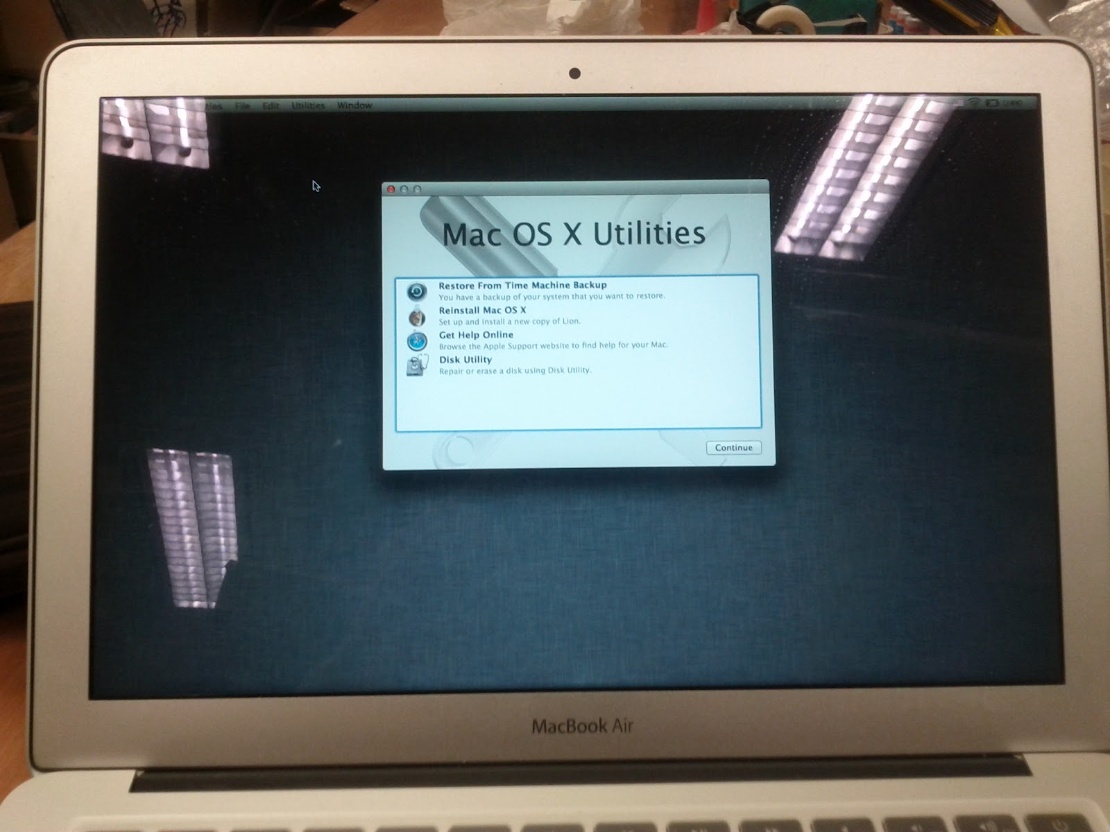 詭辯老輸執書日記簿: Clean Install MacOS on MacBook Air