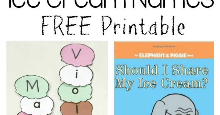Ice Cream Name Spelling Puzzles for Kids | Still Playing School
