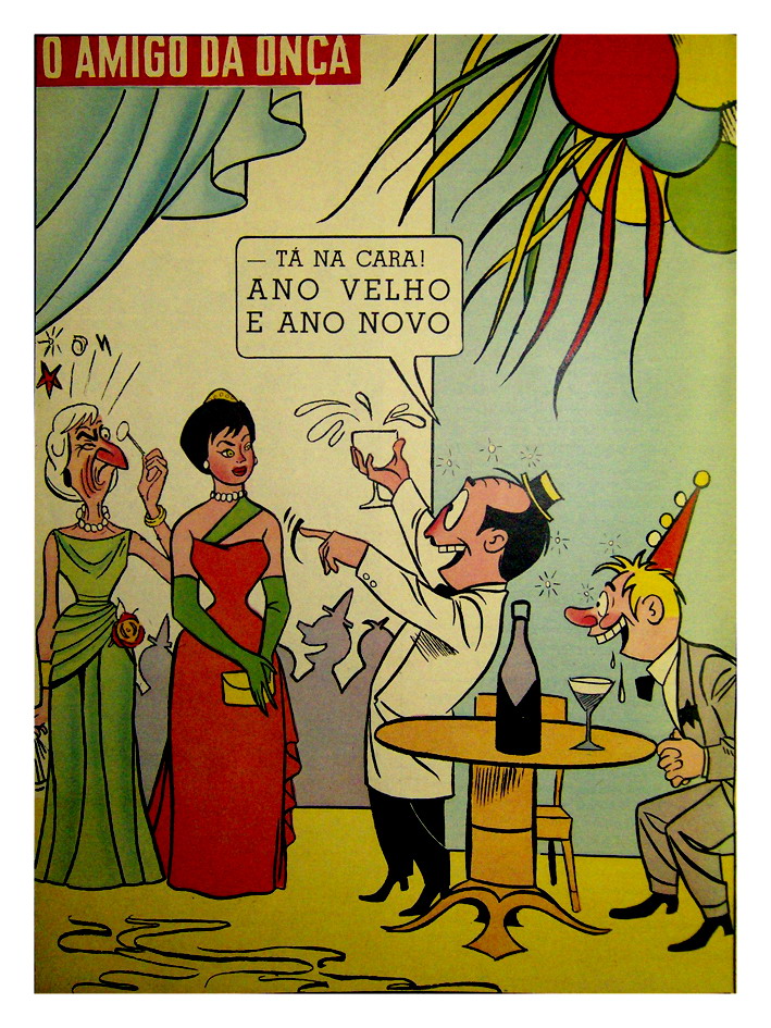 Rabiscos da Bere: O Amigo da Onça - Péricles Maranhão