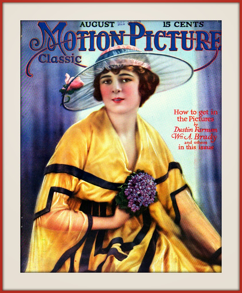 Vintage 'Motion Picture' Magazine Covers from 1916-1917 ~ Vintage Everyday