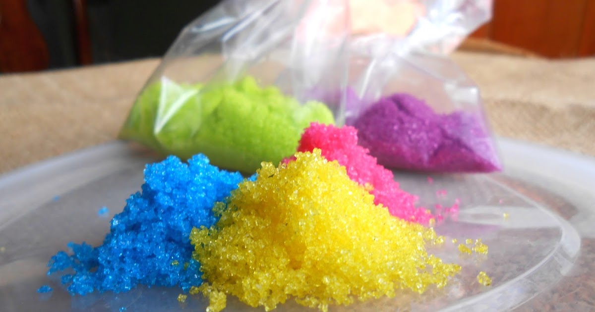 Azúcar de COLORES!