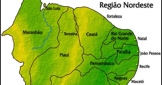 Visão Norte : O MAPA POLÍTICO NAS CAPITAIS DO NORDESTE