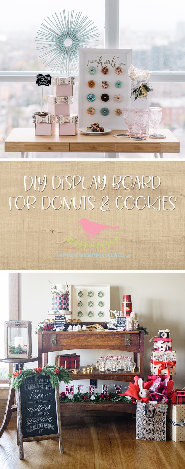 Lorrie Everitt Studio: Sweet DIY: donut display board
